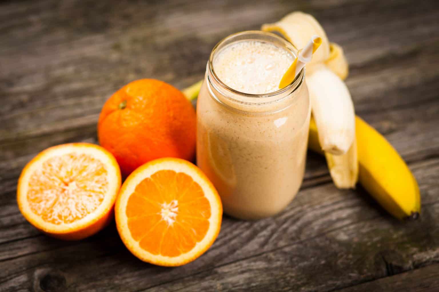 Easy Orange Juice Smoothie - I Live for Greens