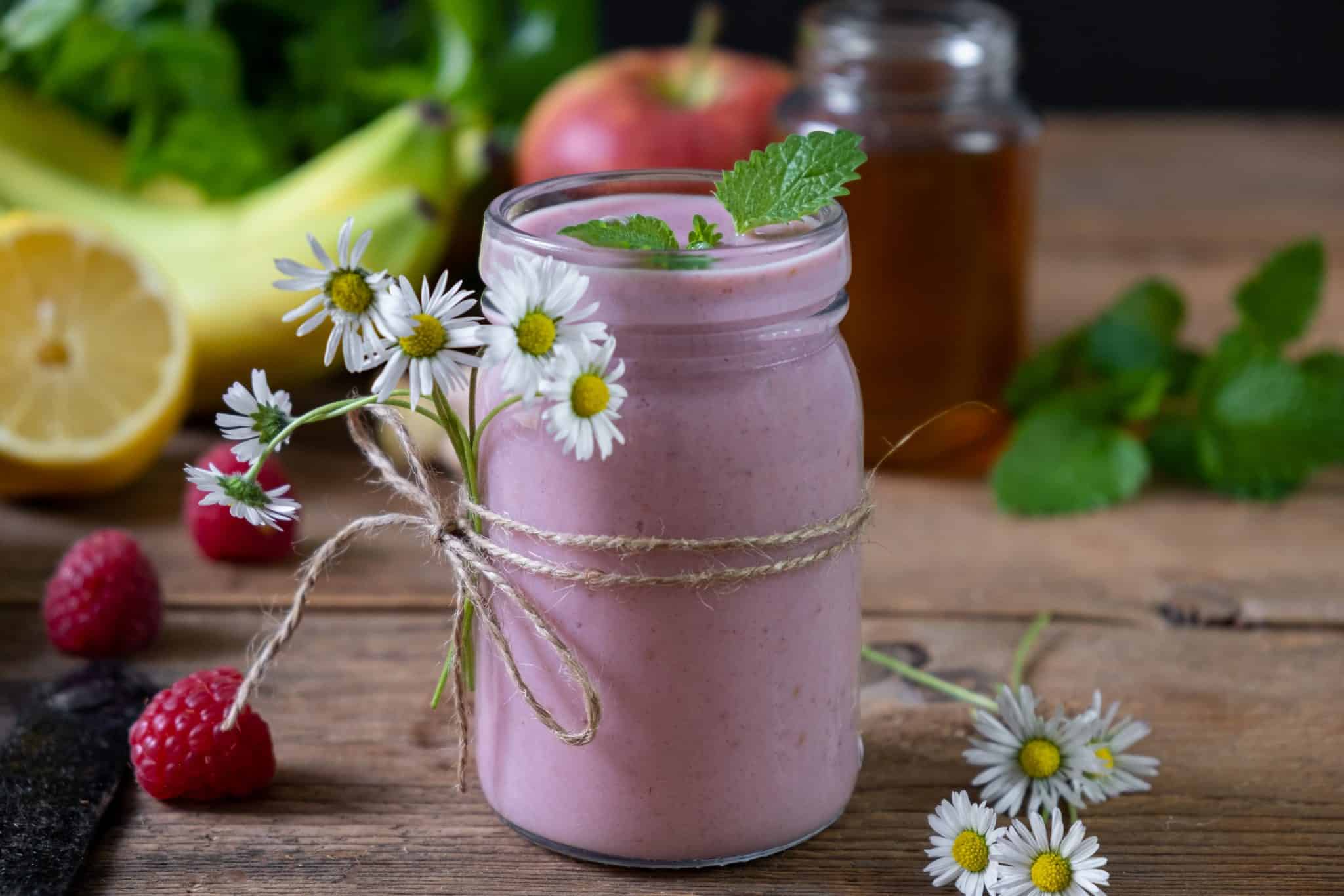 Pineapple Coconut Silken Tofu Smoothie - I Live for Greens