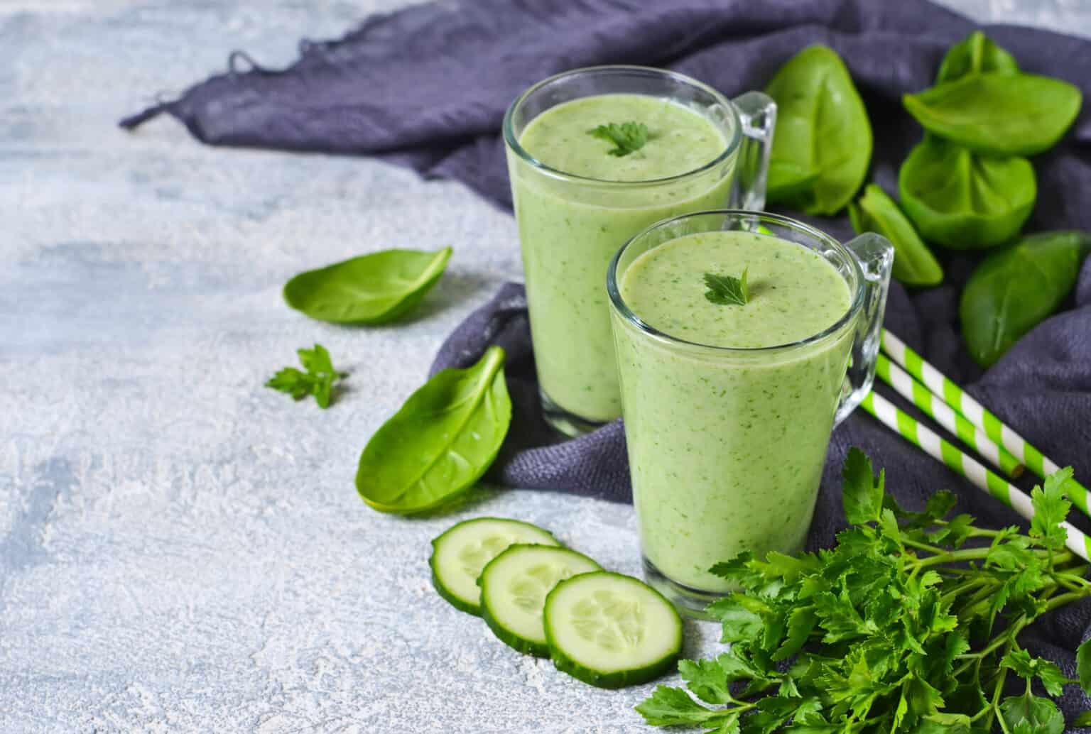 Spinach Cucumber Smoothie - I Live for Greens
